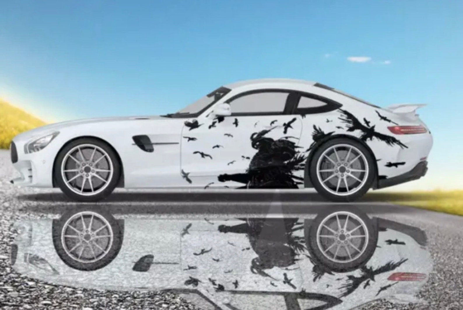 JDM Samurai Sakura Car Side Decals for Universal Fit. Decals for Honda ...