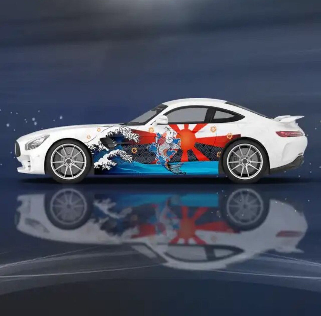 Koi Decal Custom JDM Inspired Decal for Honda, Toyota, Nissan, Ford ...