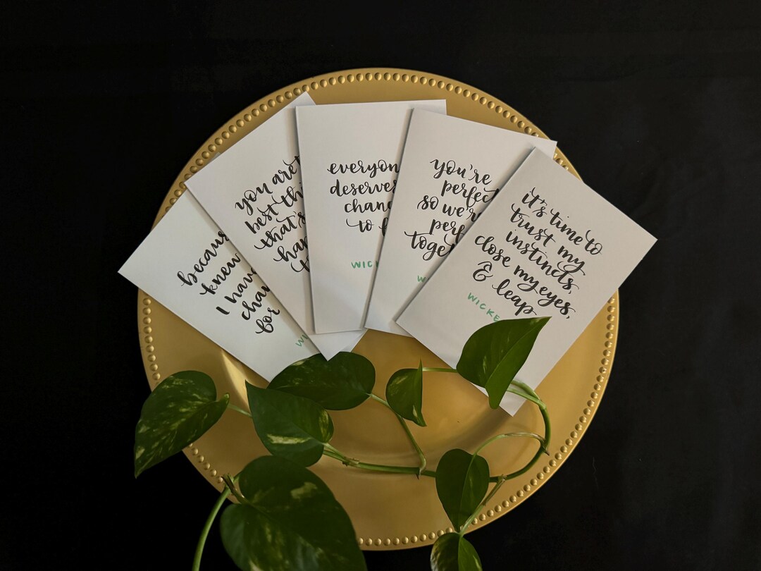 Wicked Greeting Cards - Etsy