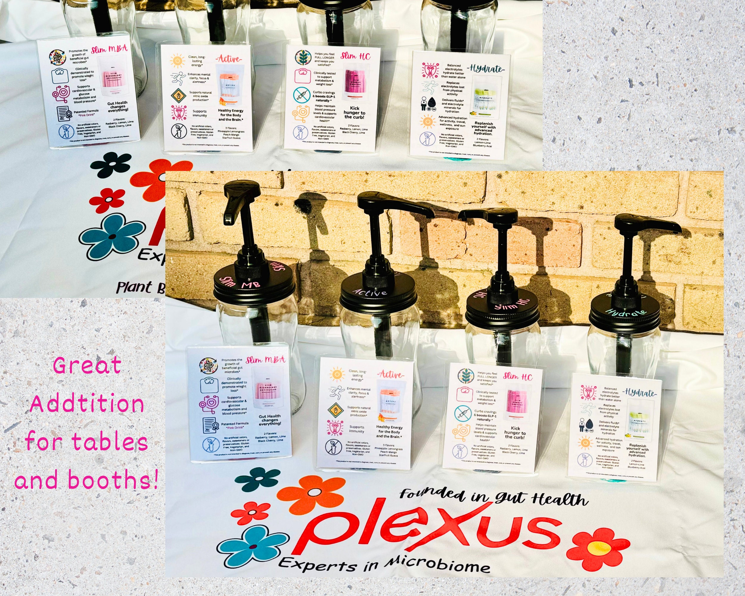 Plexus Drink Place Card - Slim MBA, Slim HC, Active & Hydrate, PDF and ...