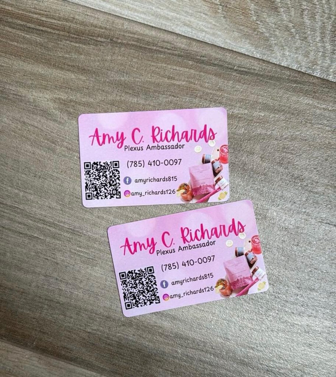 Custom PVC Business Card, Luggage Tag, Plexusswag (hard Card), Plexus Card, Plexus Business Card ...