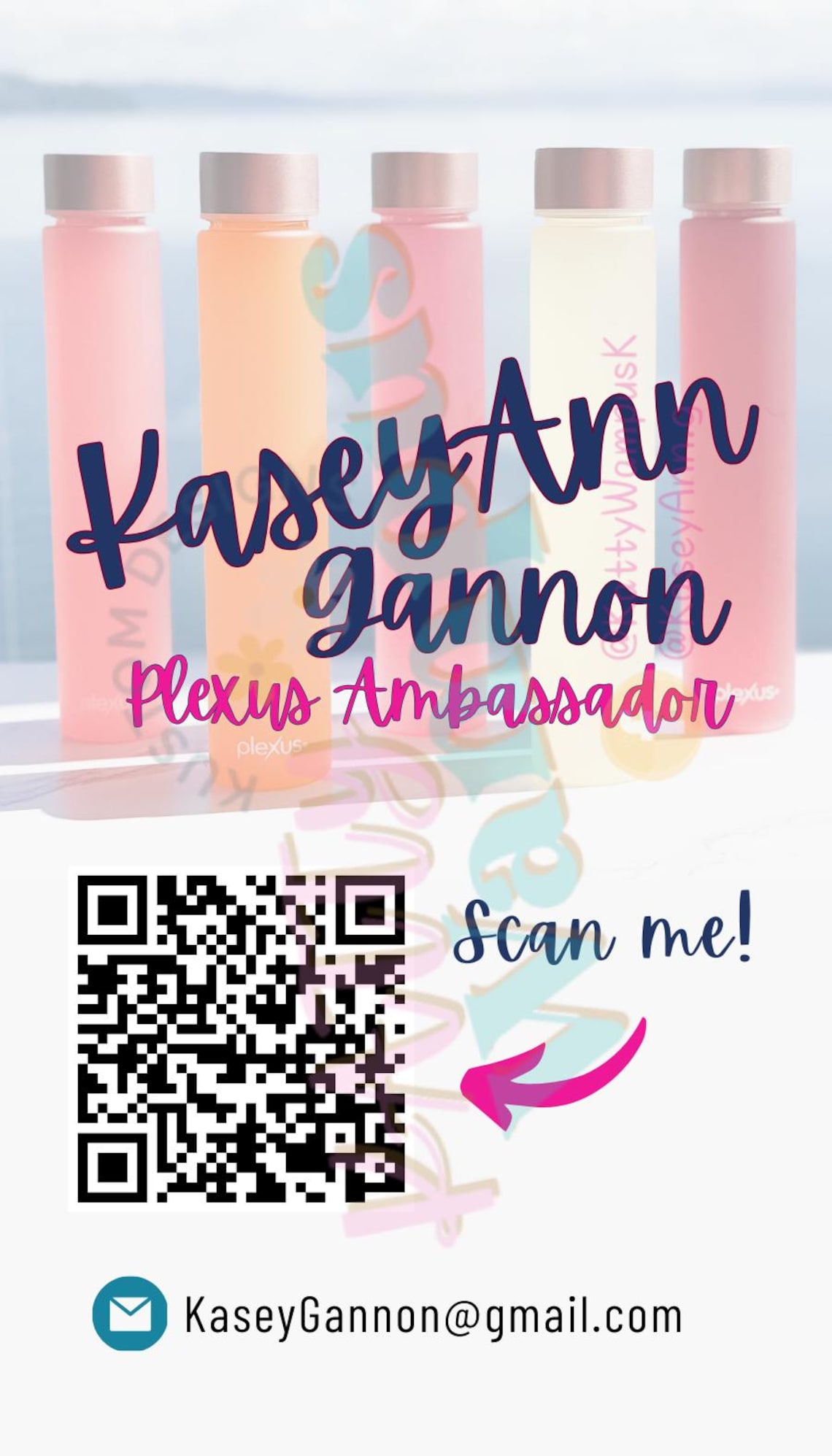 Custom PVC Business Card, Luggage Tag, Plexusswag (hard Card), Plexus Card, Plexus Business Card ...