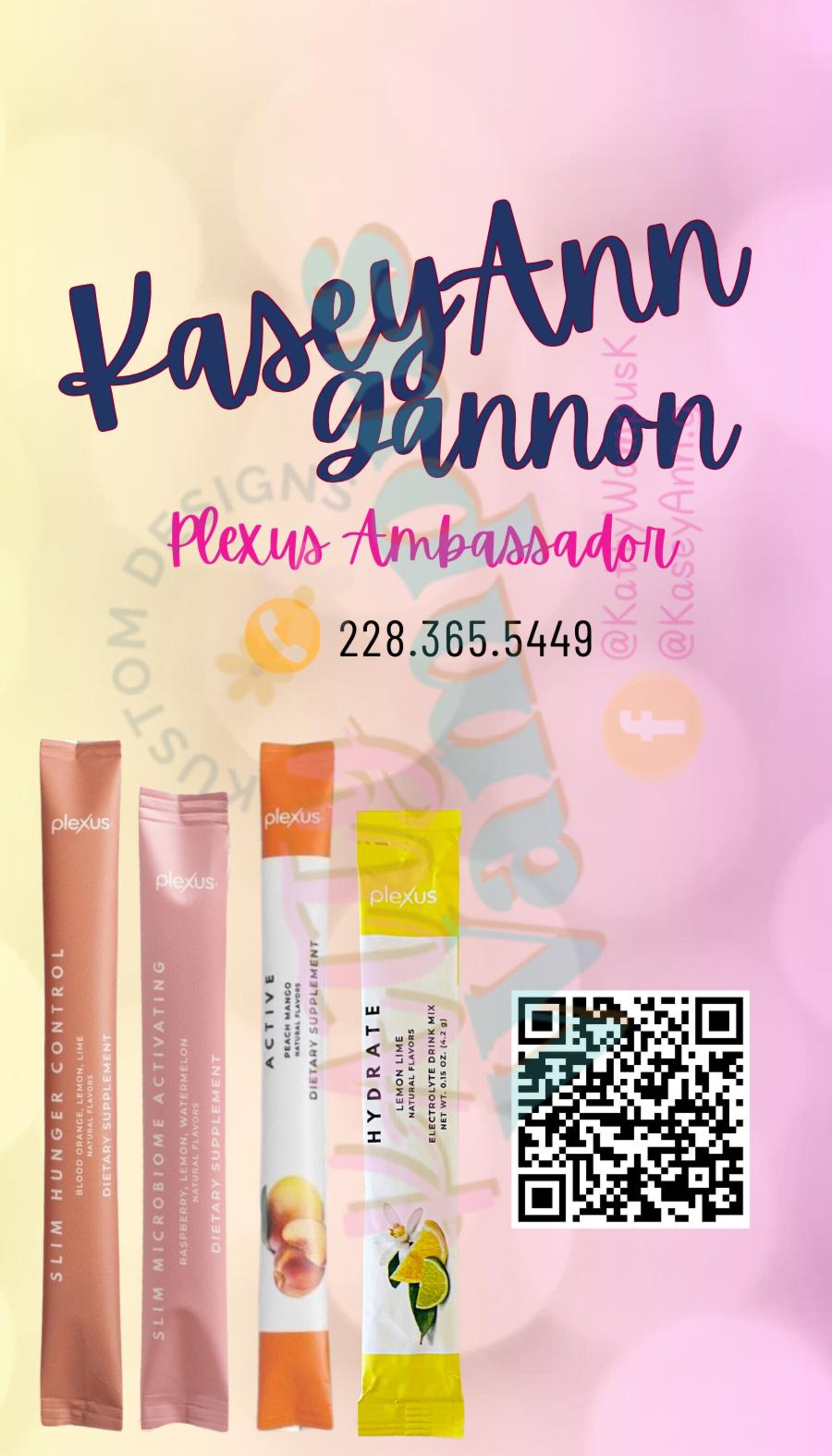 Custom PVC Business Card, Luggage Tag, Plexusswag (hard Card), Plexus Card, Plexus Business Card ...