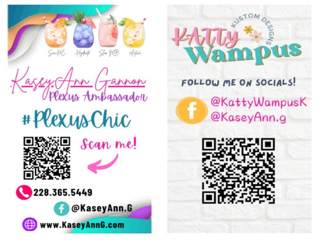 Custom PVC Plexus Business Card, Luggage Tag, Plexus Swag, Business Card, Hard Business Card ...