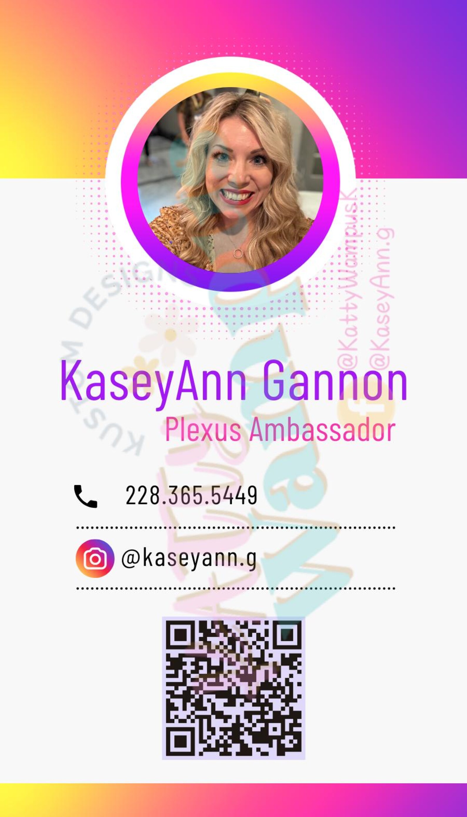 Custom PVC Business Card, Luggage Tag, Plexusswag (hard Card), Plexus Card, Plexus Business Card ...