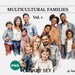 Families Clipart, Multicultural Families, PNG, Realistic Watercolour ...