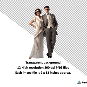 1920s Fashion Clipart, Fashion Clipart, Vintage Fashion, Fashion for ...