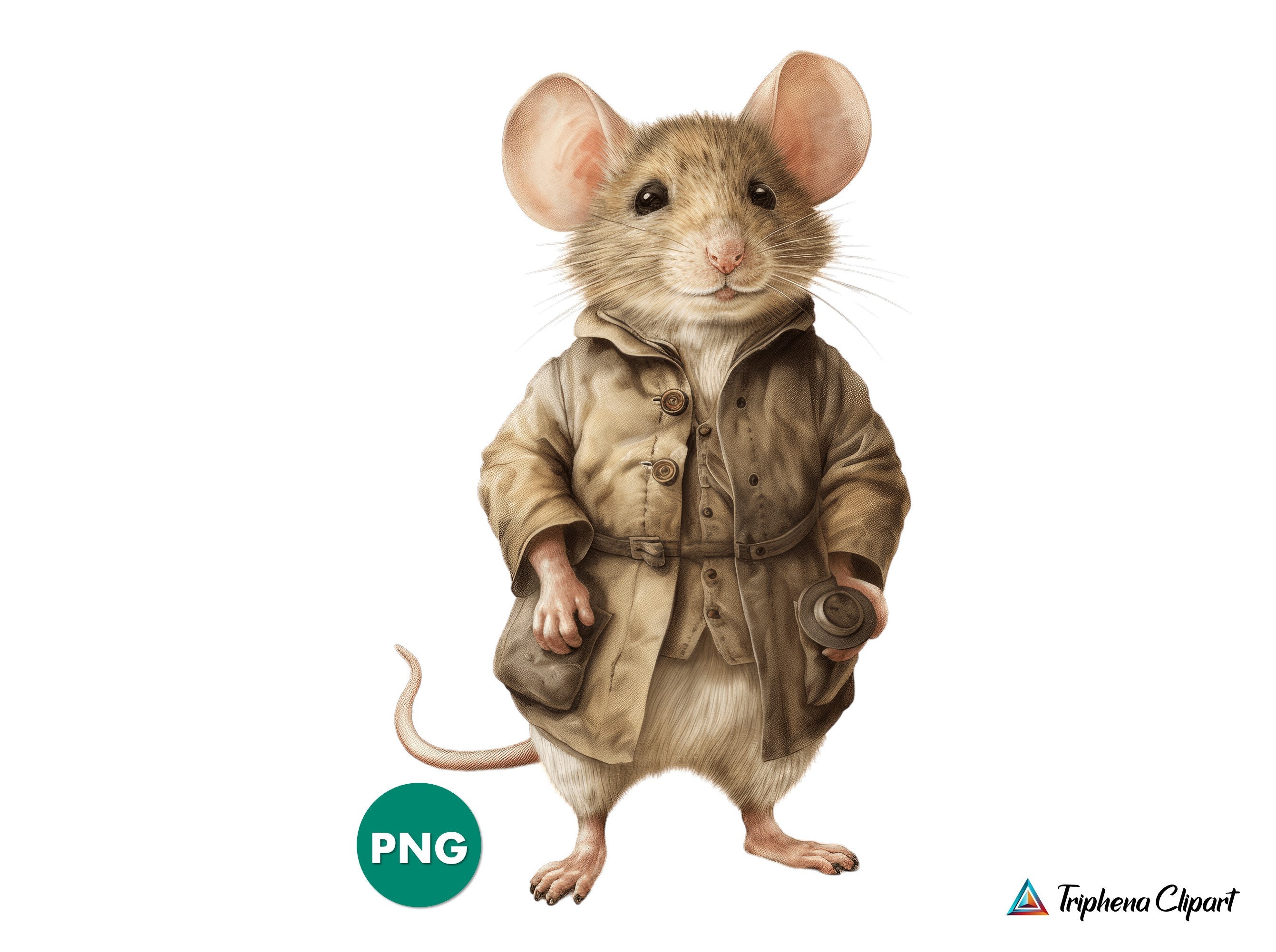 Mouse Characters Clipart 10 High-quality Pngs Watercolour Cute Mouse ...