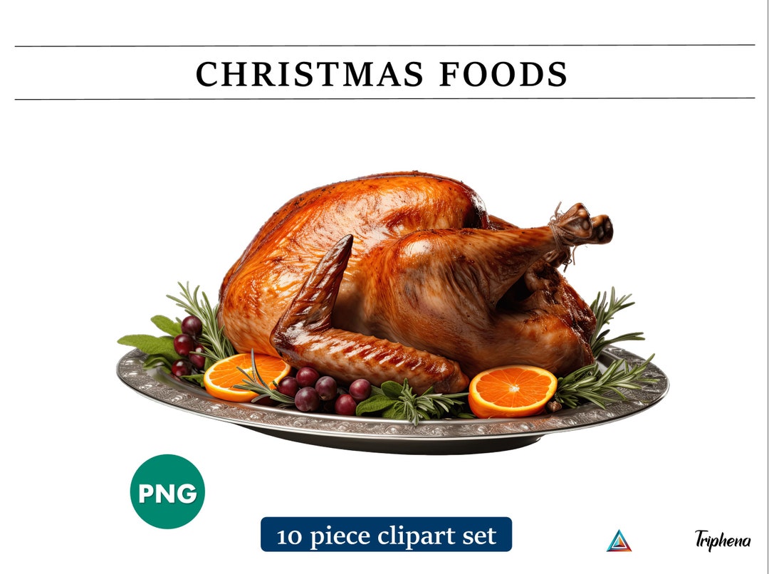 Christmas Food Clipart, Food Clipart, Christmas Clipart, Christmas ...