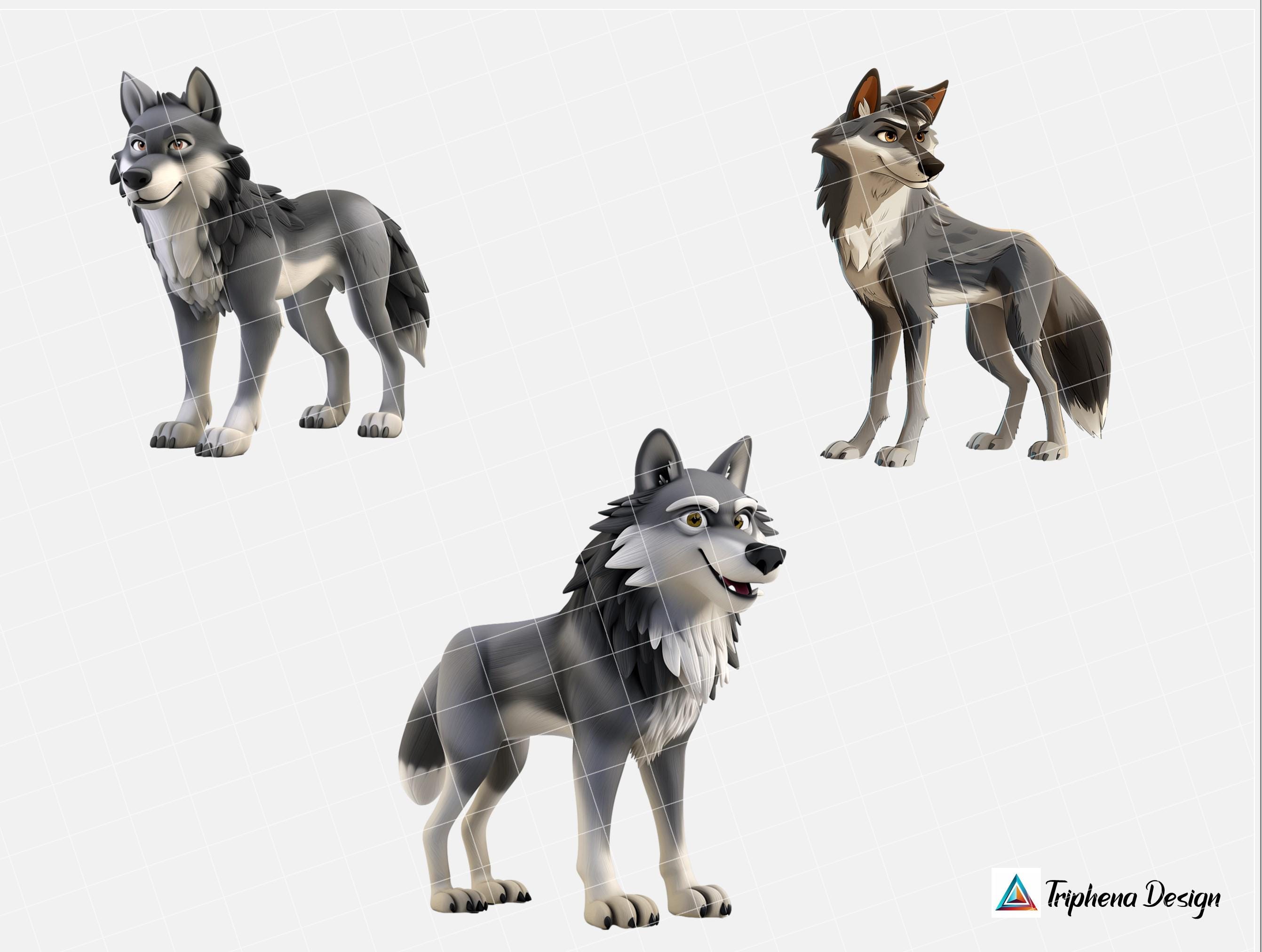 The Jungle Book, 12 PNG, Clipart Set, Watercolour, Rudyard Kipling ...