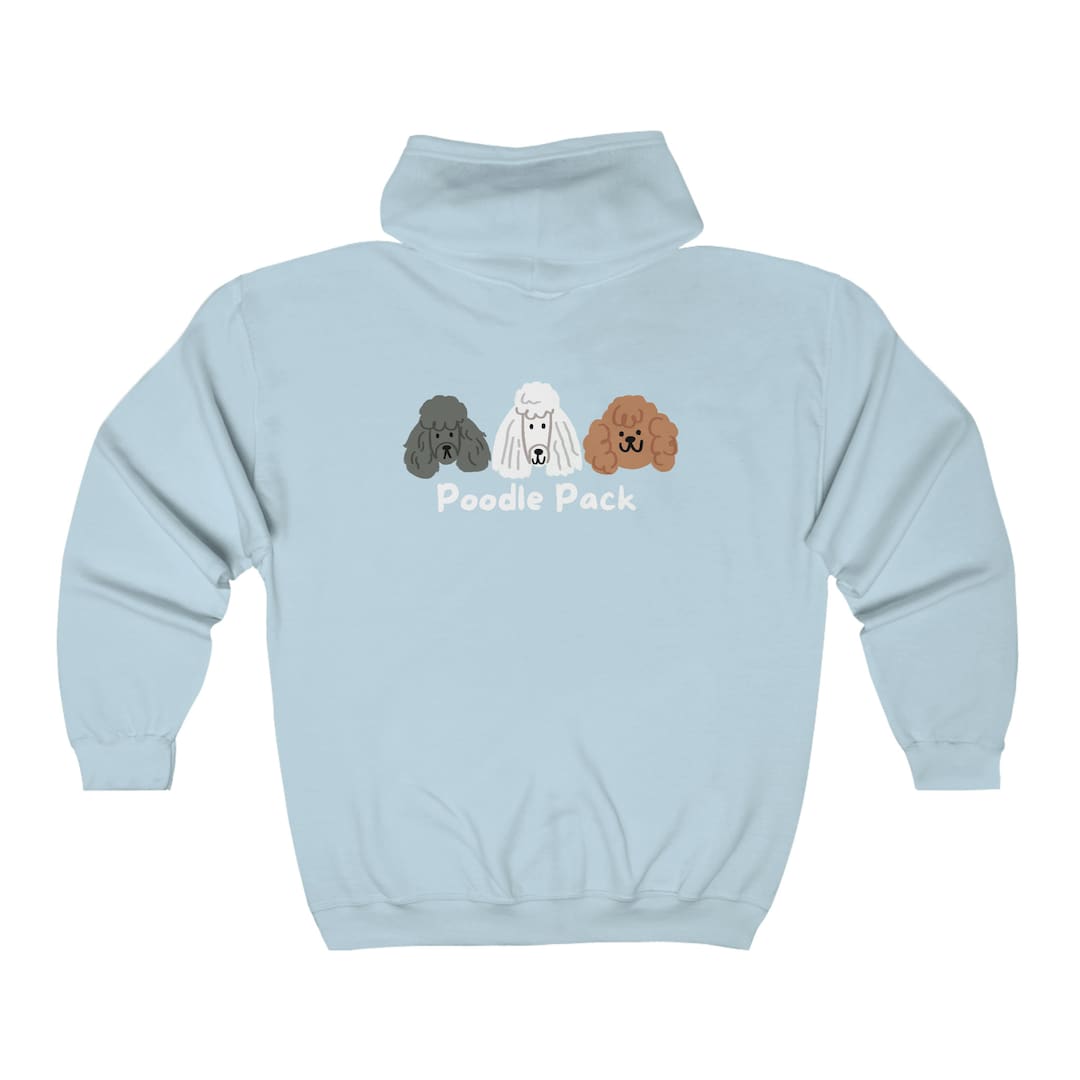 Poodle Pack Hoodie - Poodle Trio - Etsy