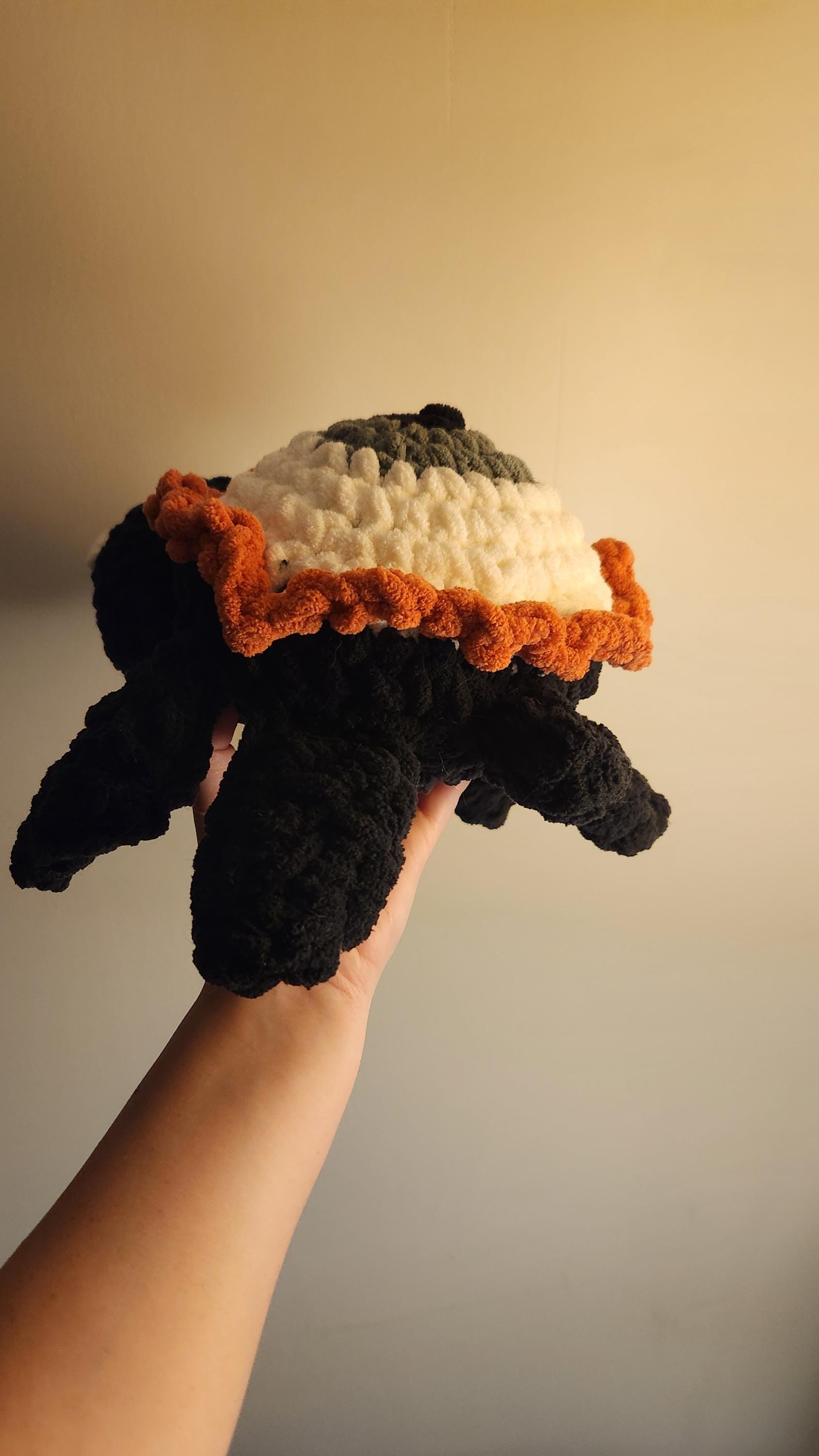 Eyeball Turtle Plushie Crochet Turtle Plush Halloween Eyeball Turtle ...