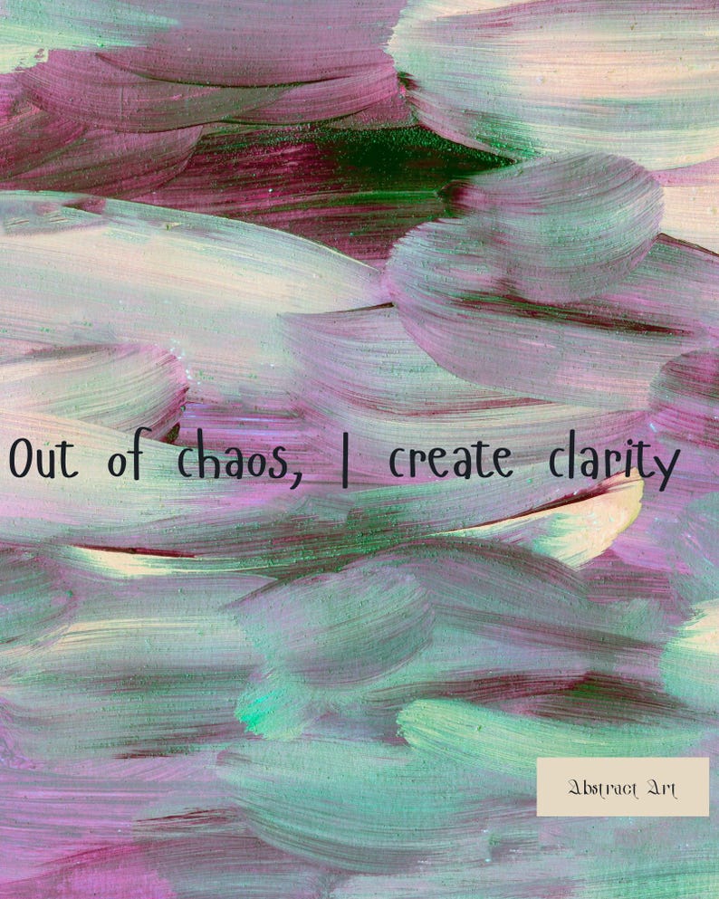 1- Abstract Art | Minimalism | Motivational Wall Art | Modern Positive ...