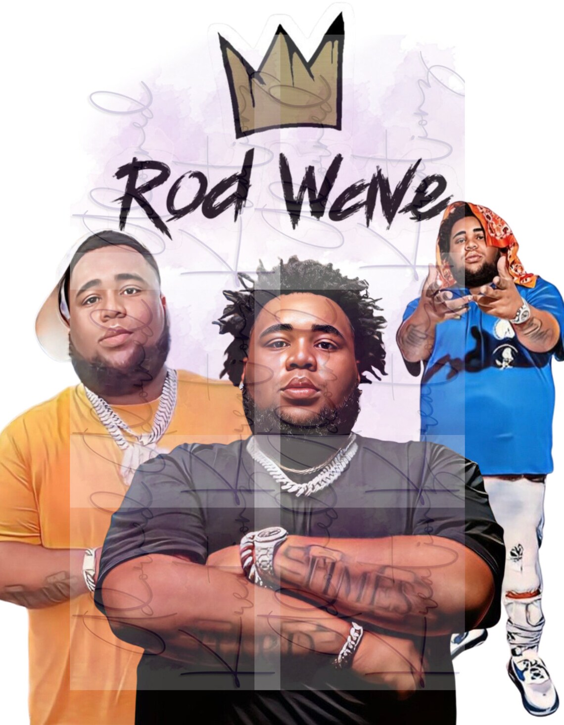 Rod Wave JPG and Transparent PNG - Etsy