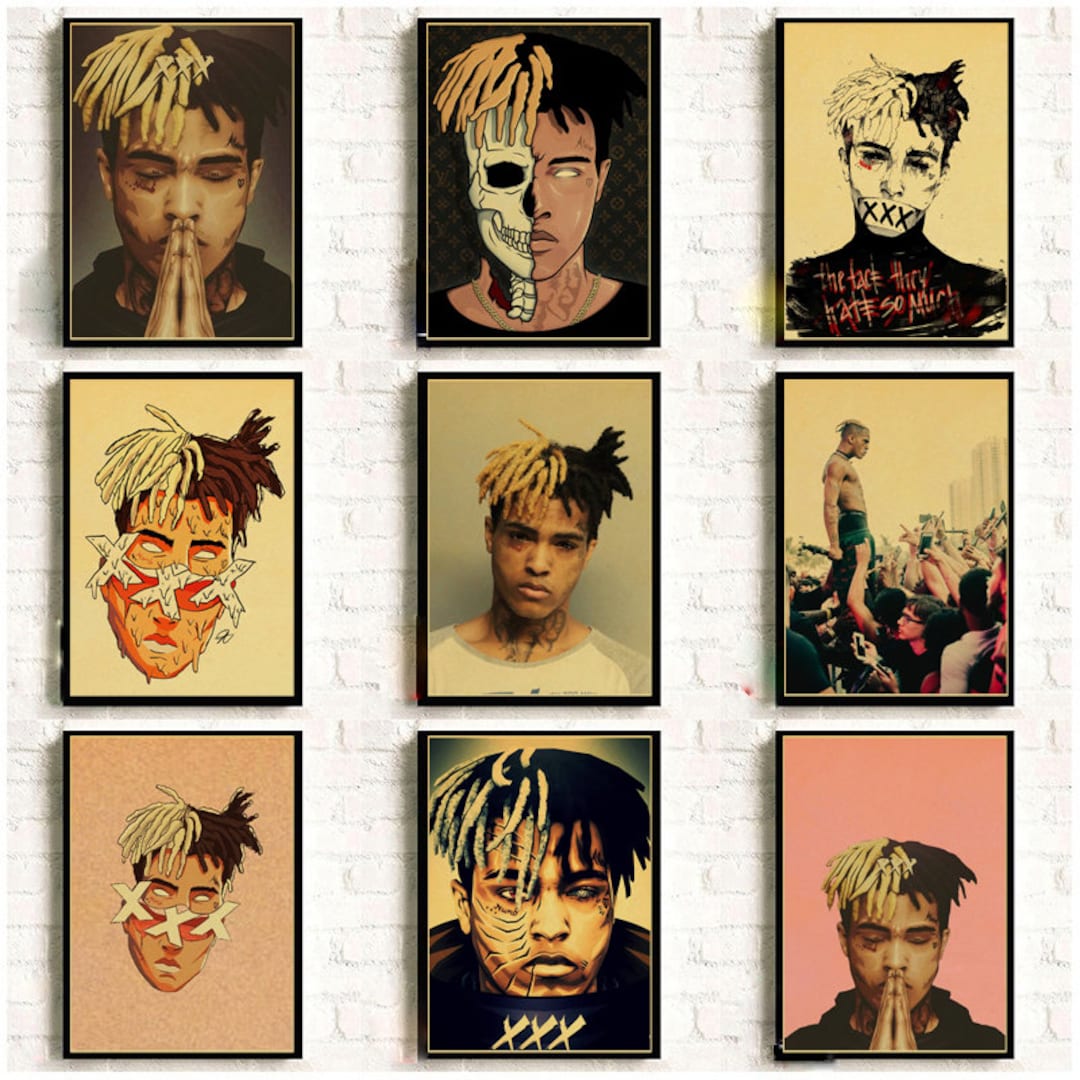 Xxxtentacion Poster 24 Posters Xxxtentacion Print Hip Etsy