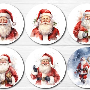 Christmas Wind Spinner PNG Bundle Vintage Santa Wind Spinner - Etsy