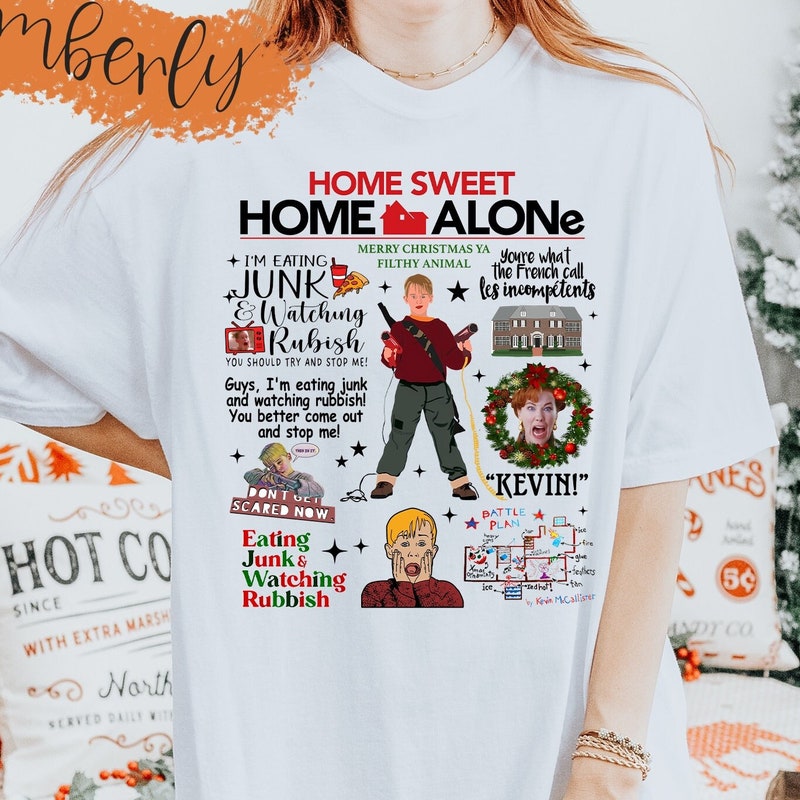 Home Alone Shirt - Etsy