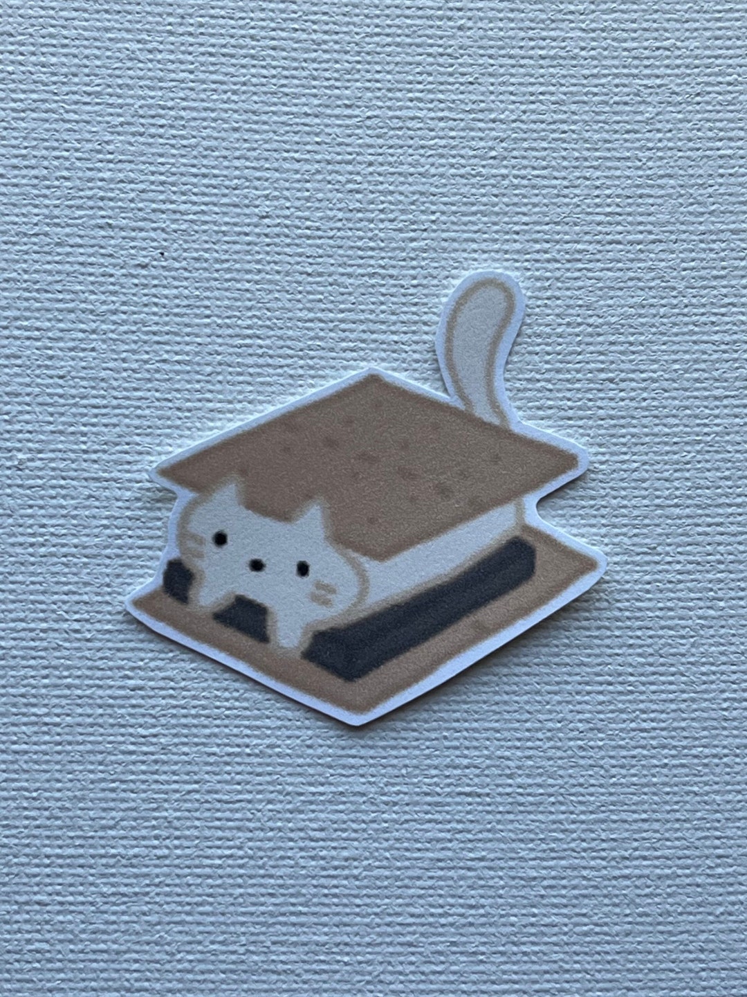 Smore Cat Sticker Laptop Decals Laptop, Phone, Journaling - Etsy