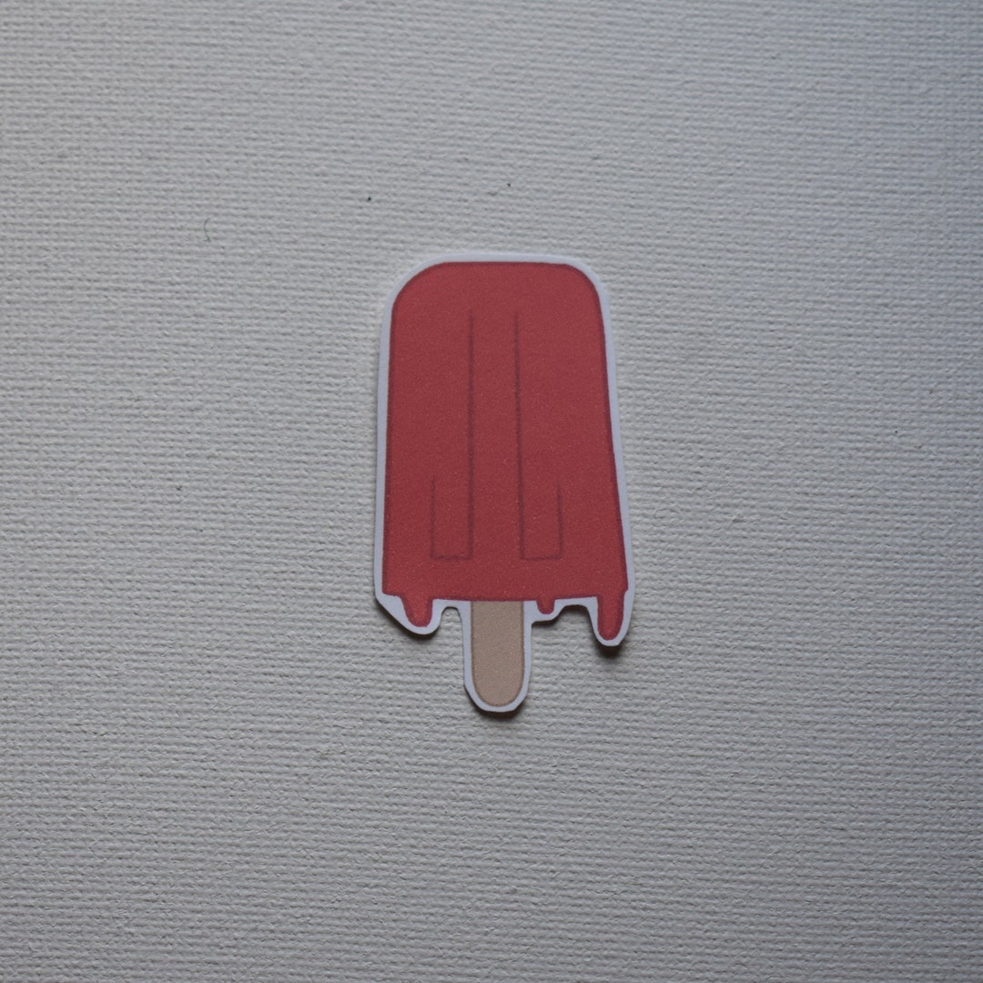 Melting Popsicle Sticker Laptop Decals Laptop, Phone, Journaling - Etsy