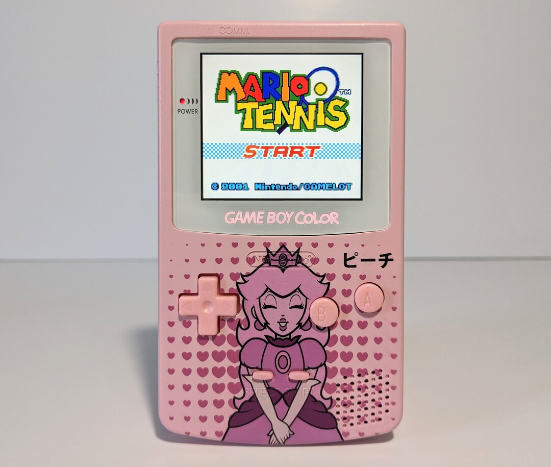 Custom UV Printed Gameboy Color gbc Q5 IPS Backlit LCD Mod. New Speaker ...