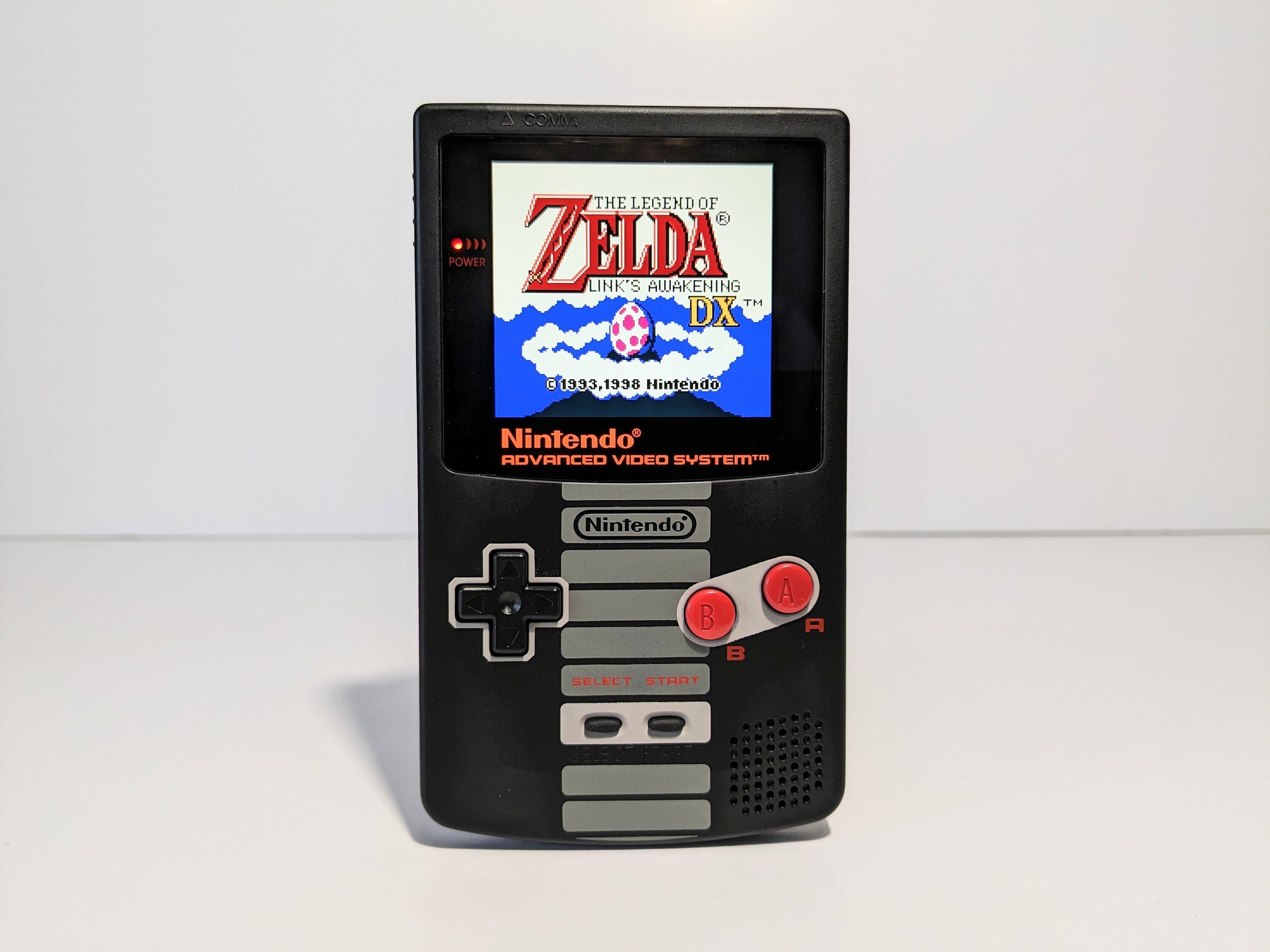 Ships Tomorrow NES Themed Gameboy Color Gbc IPS Backlit Lcd - Etsy