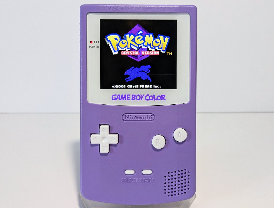 Ships Tomorrow! Gameboy Color IPS Backlit LCD Mod. New Speaker. Purple ...