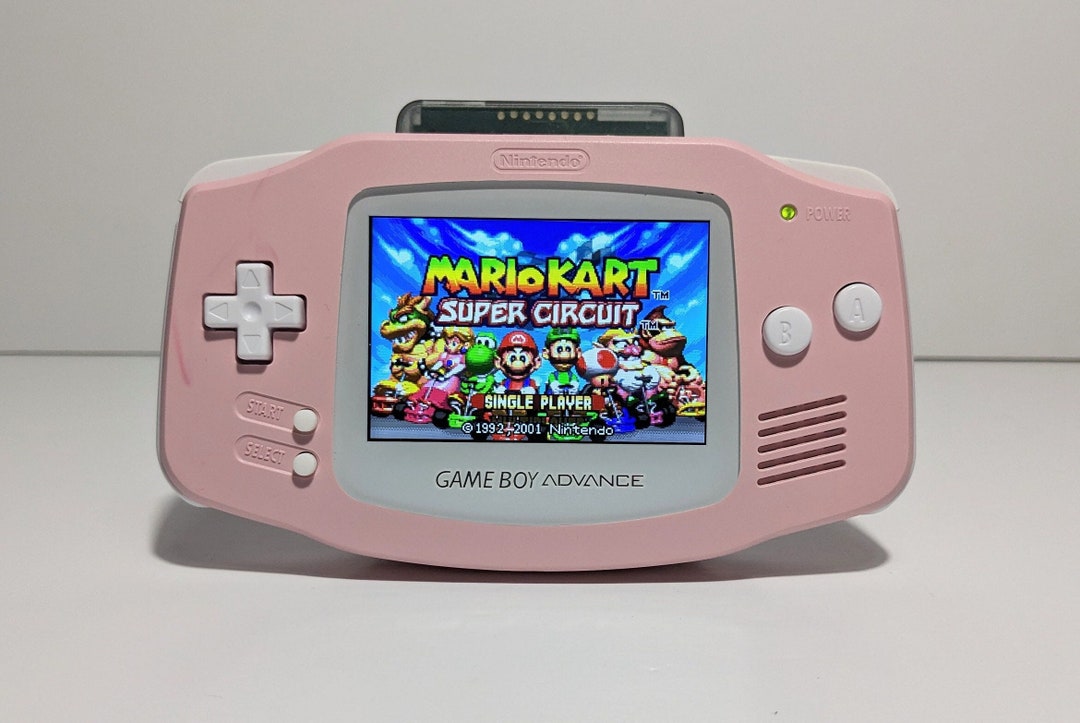 Gameboy Advance GBA 3.0 IPS Backlit LCD Mod blemished Model Read ...
