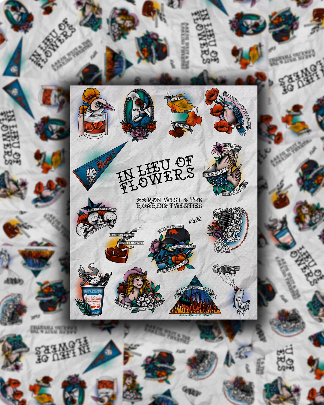 In Lieu of Flowers AW20 Flash Sheet digital Download - Etsy