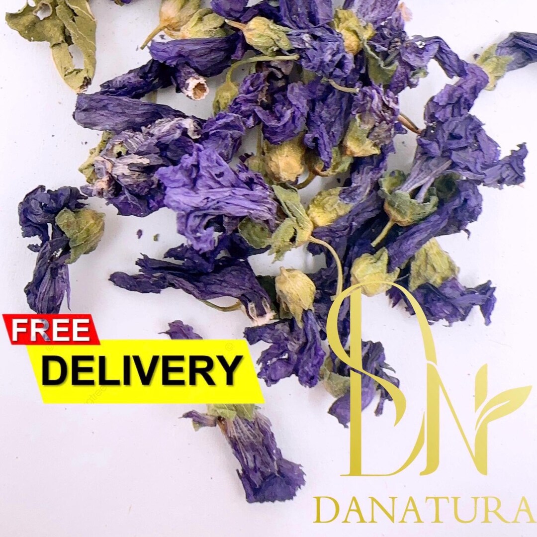 Blue Mallow Herbal Tea | Premium Dried Malva Sylvestris Flowers ...