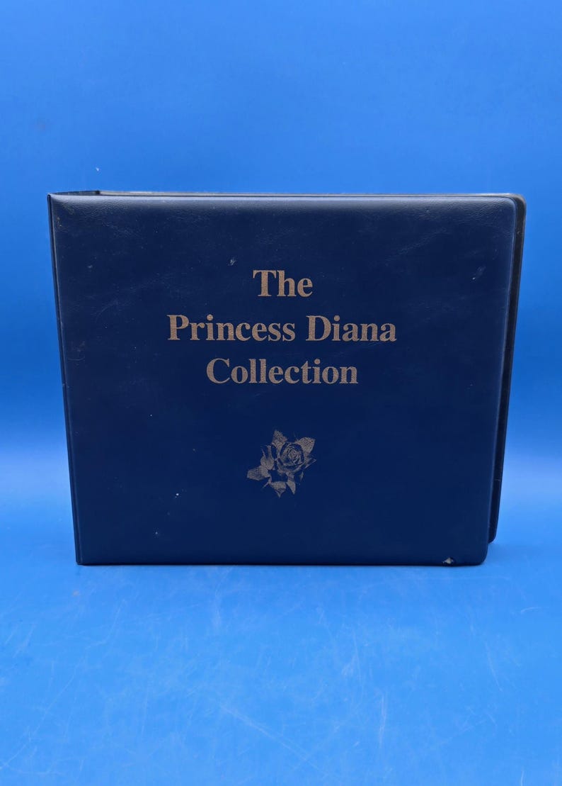 Vintage Princess Diana Commemorative Stamps 1961-1997 With Binder ...