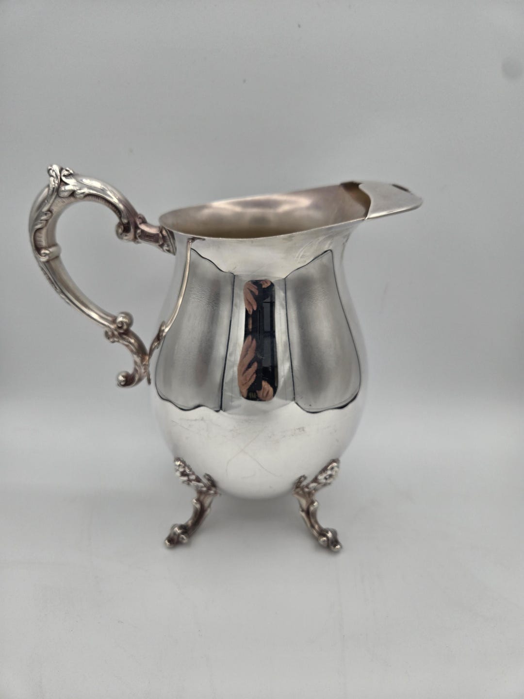 Vintage Sheridan Silverplate Pitcher - Etsy