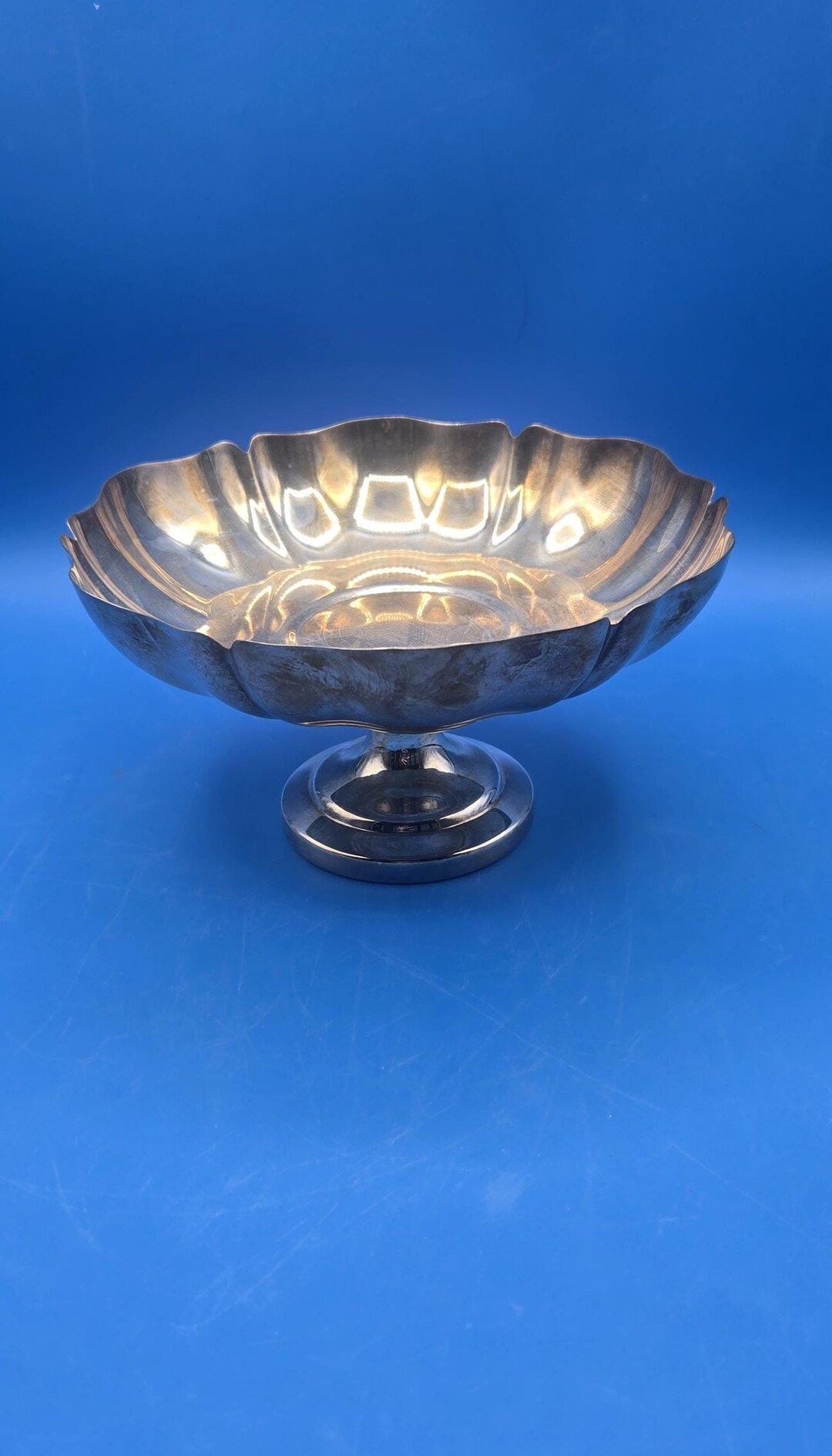 Vintage Oneida Silver Plated Candy/nut Dish Bowl - Etsy