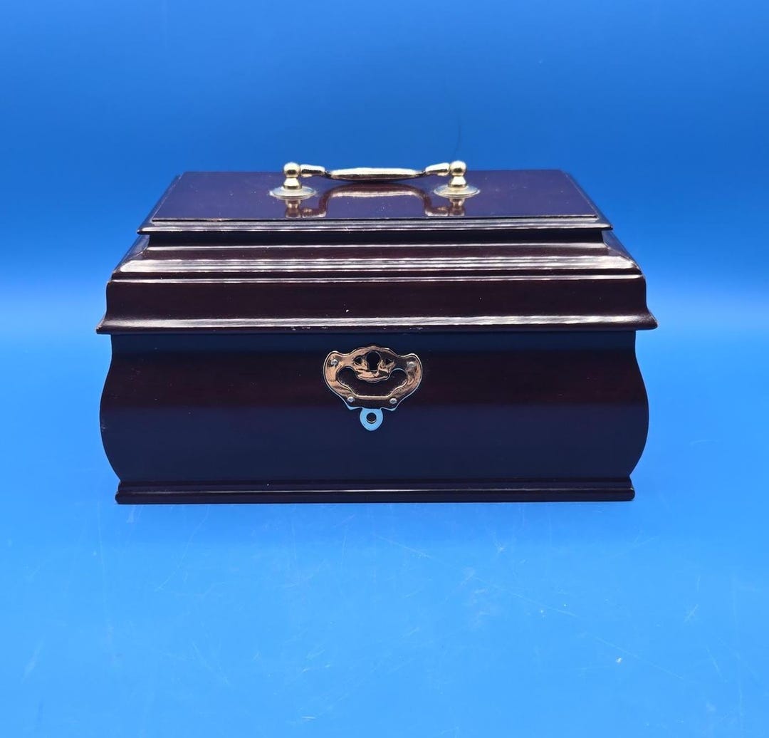 Vintage Bombay Jewelry Box Complete With Key - Etsy