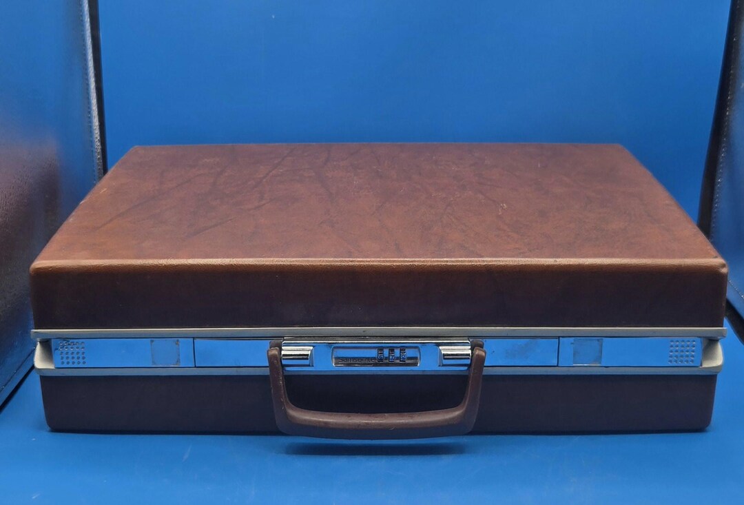 Vintage Samsonite Hard Shell Briefcase With Combination Lock - Etsy