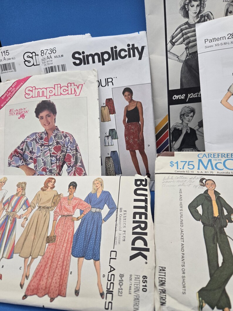 Vintage Sewing Patterns 1970's - Etsy