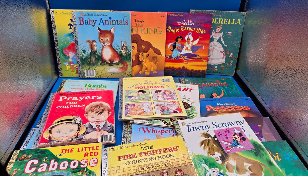 Vintage Lot of 20 Little Golden Books Classic Children’s Story ...