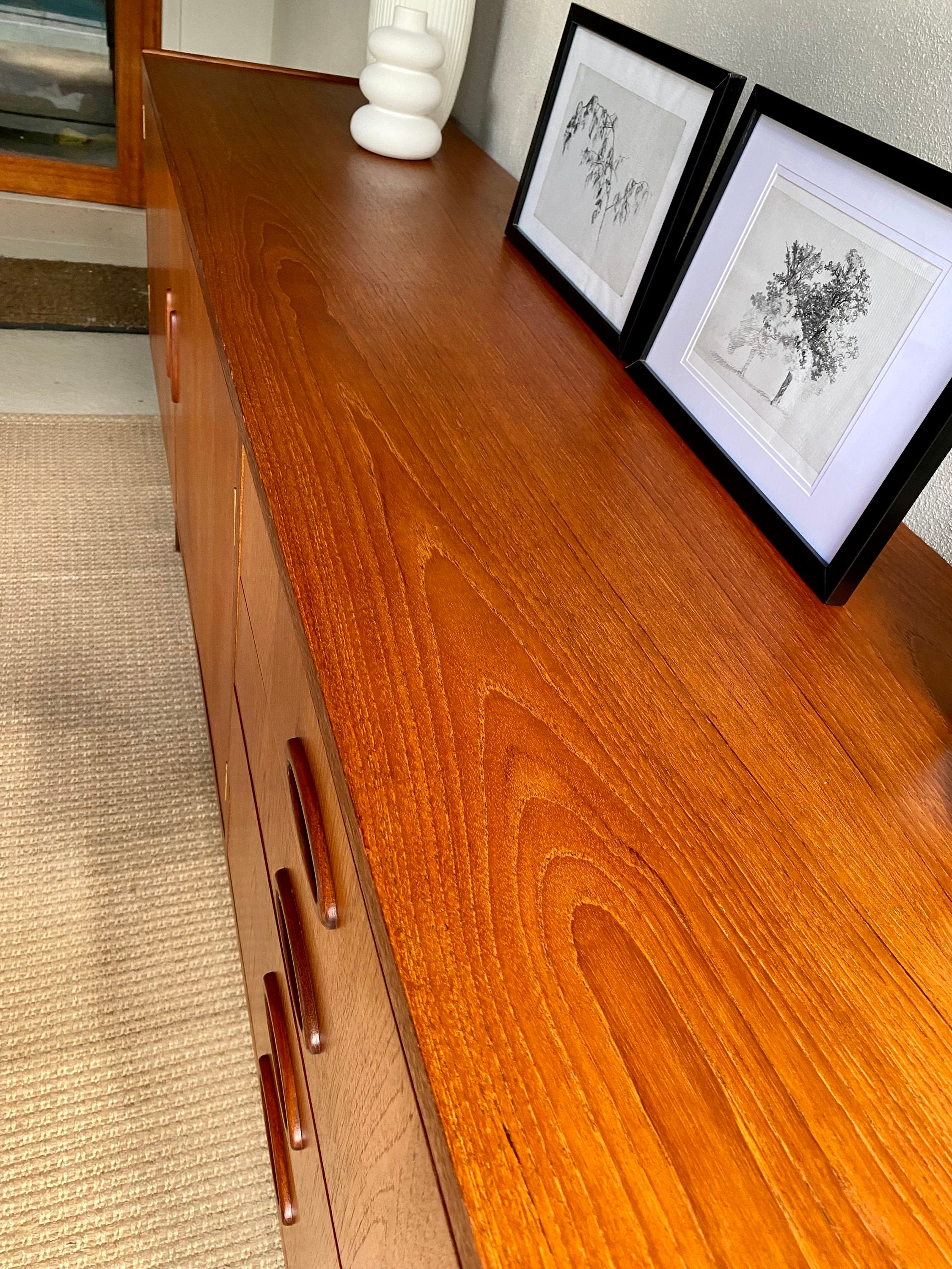 SOLD Mid Century FLER 64 Teak Sideboard - Etsy Australia