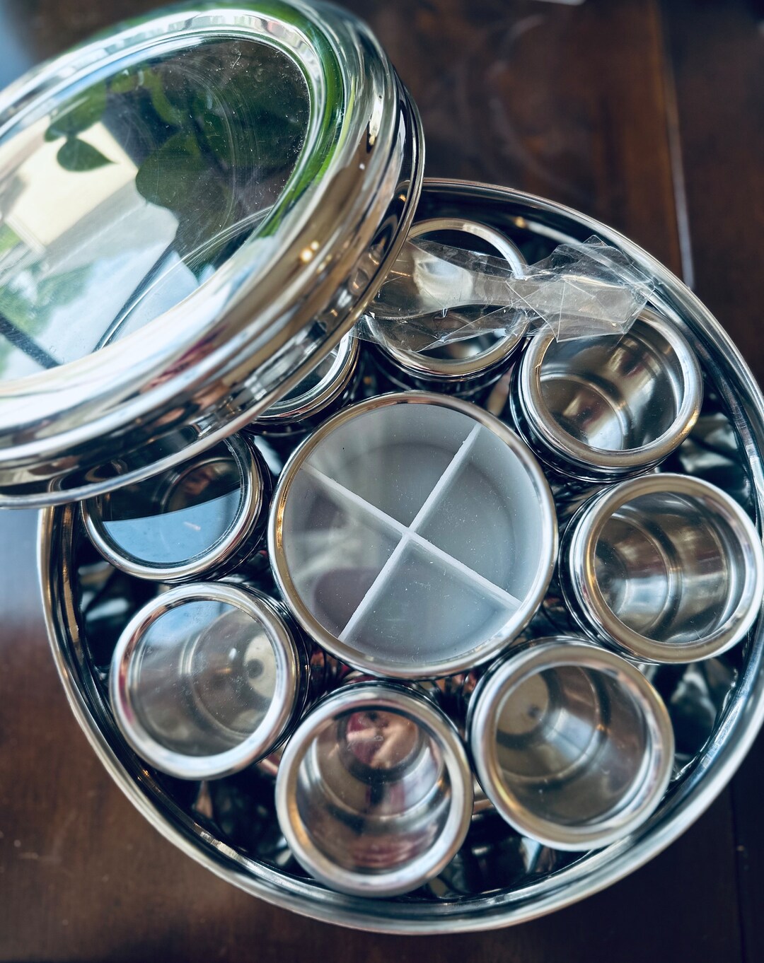 Spice Box / Stainless Steel Spice Box/ EMPTY BOX/ XL Spice Holder ...