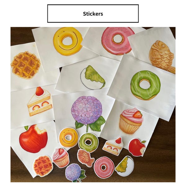 Mochi Sticker - Etsy