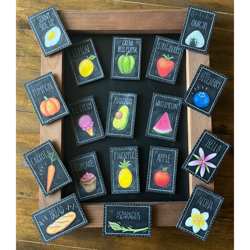 Vegetable Magnet - Etsy