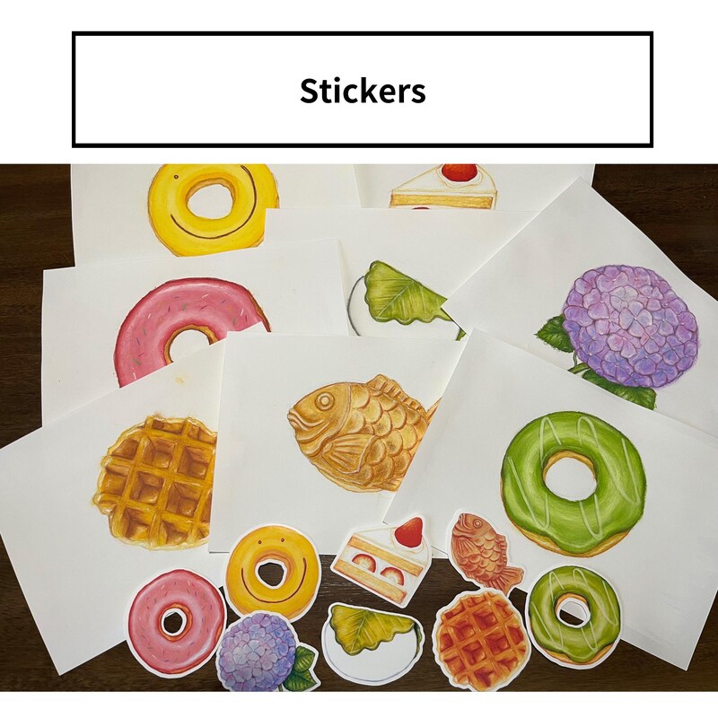 Mochi Sticker - Etsy