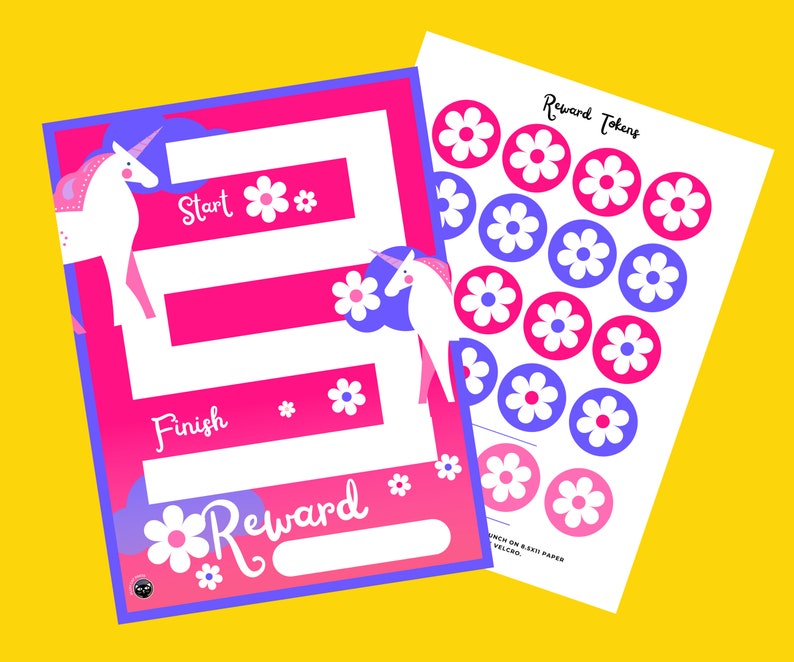 PRINTABLE | Unicorn Reward Chart for Kids or Behavior Chart for Home ...