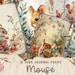 Mouse Junk Journal Pages, Animal Journal, Paper Crafts, Scrapbook ...