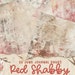 Red Vintage Junk Journal Pages, Digital Paper, Texture Grunge Sheets ...