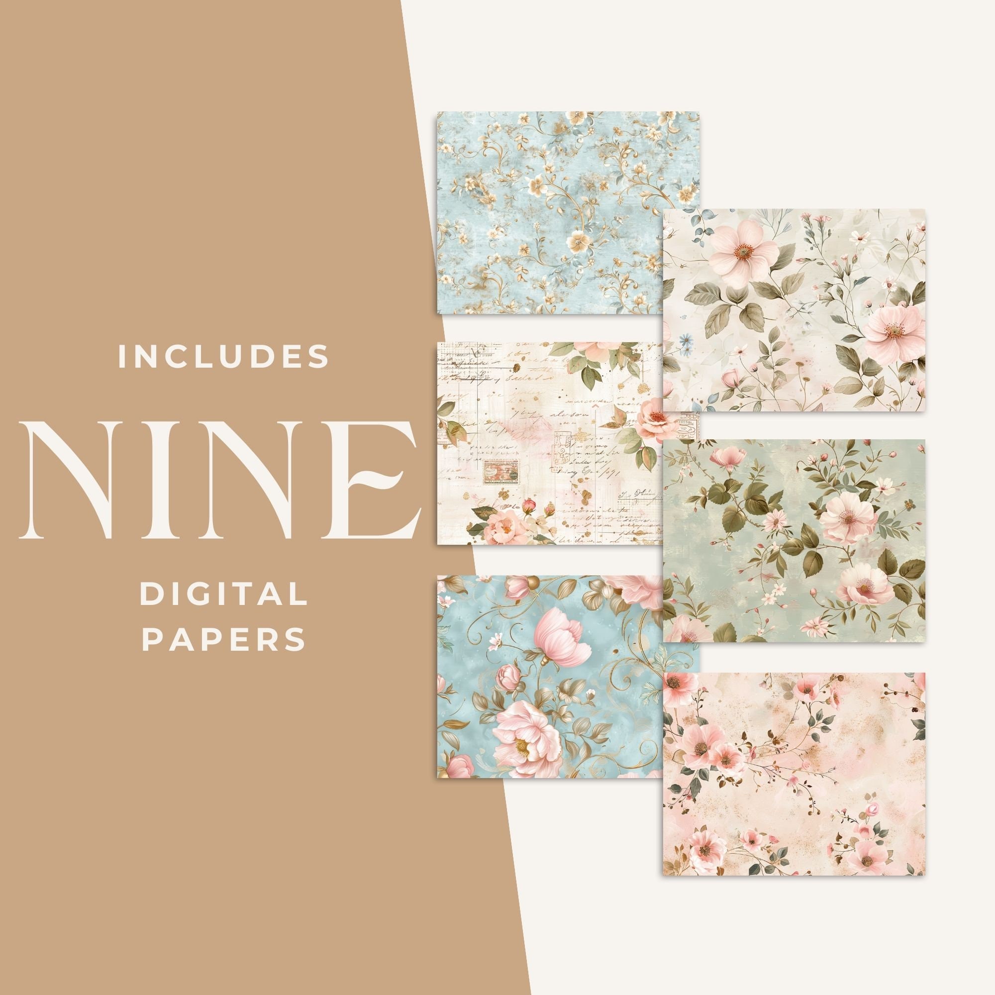 Regency Era Junk Journal Pages, Romance Scrapbooking Paper, Victorian ...