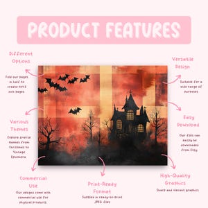 Halloween Junk Journal Printable Pages, Digital Scrapbook Paper Kit ...
