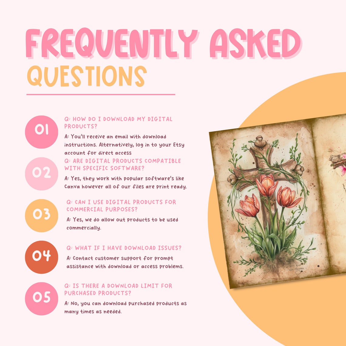 Easter Cross Junk Journal, Holy Week Ephemera, Spring Scripture Kit ...