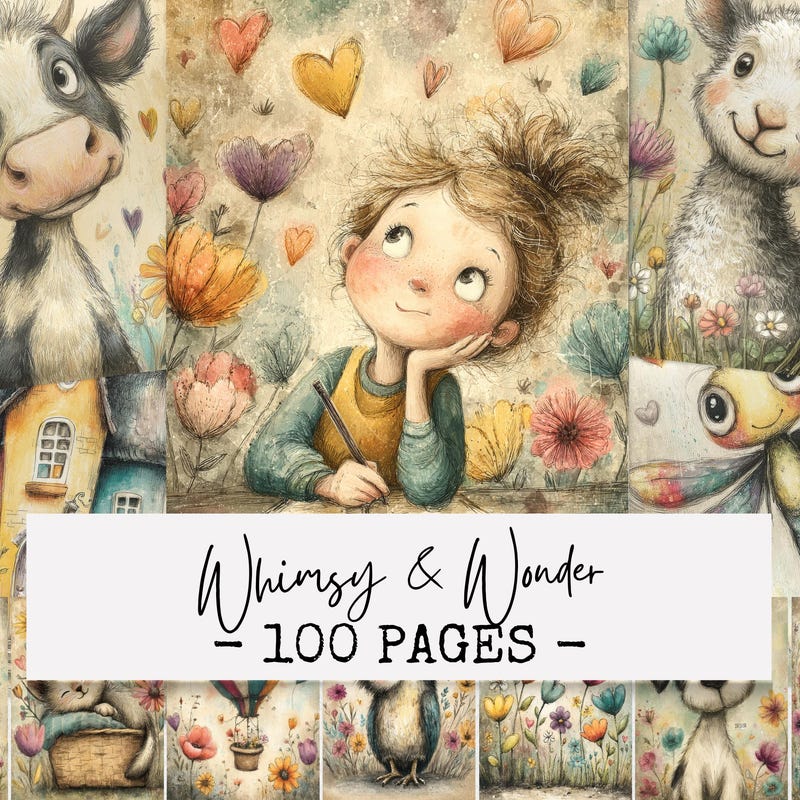 Illustration Art Whimsy - Etsy