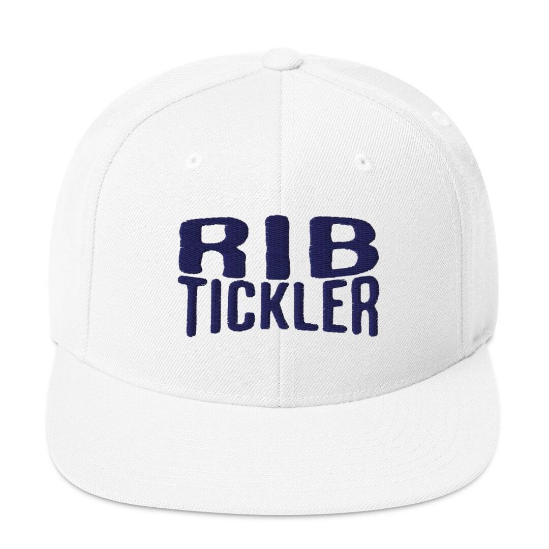 Rib Tickler Snapback Hat: Funny BBQ Pun Cap - Meat Lover Gift - Etsy