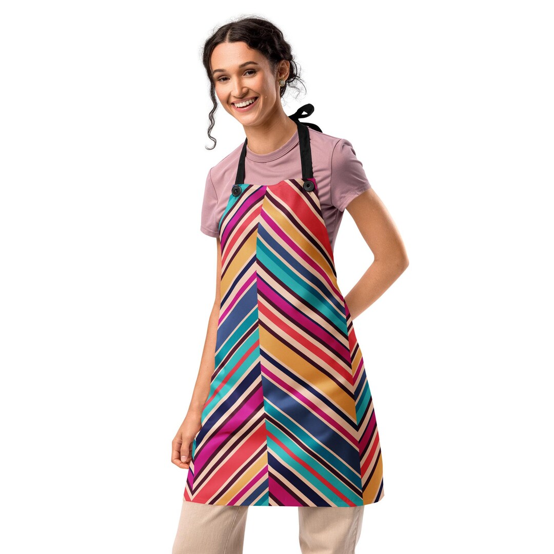 Electric Herringbone Apron - Etsy